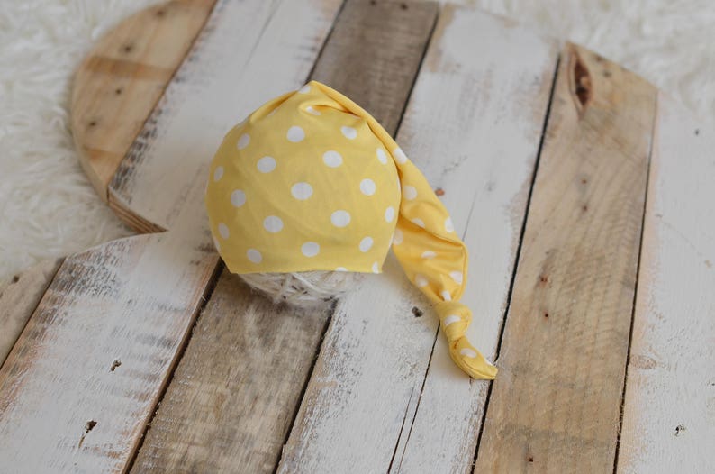Super Sweet Dotty Hat Baby Girl Long Tail Hat Newborn Baby | Etsy