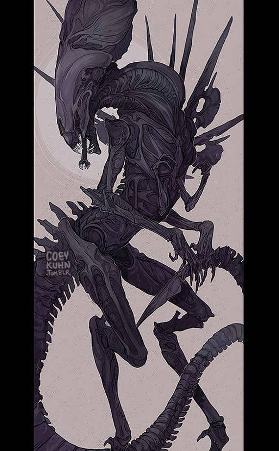 Alien Queen Art