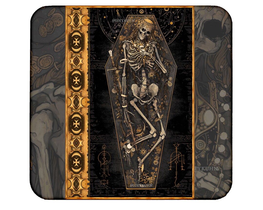 Coey: Gilded Tomb (print, Tapestries) - Etsy