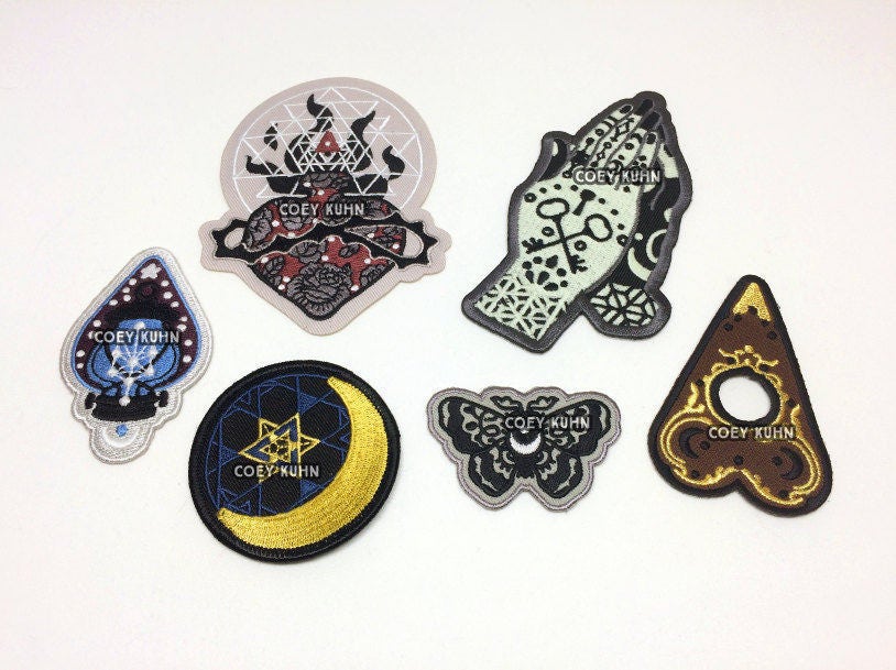 Coey: Occult, Sacred Geometry, and Alchemy Patches - Etsy