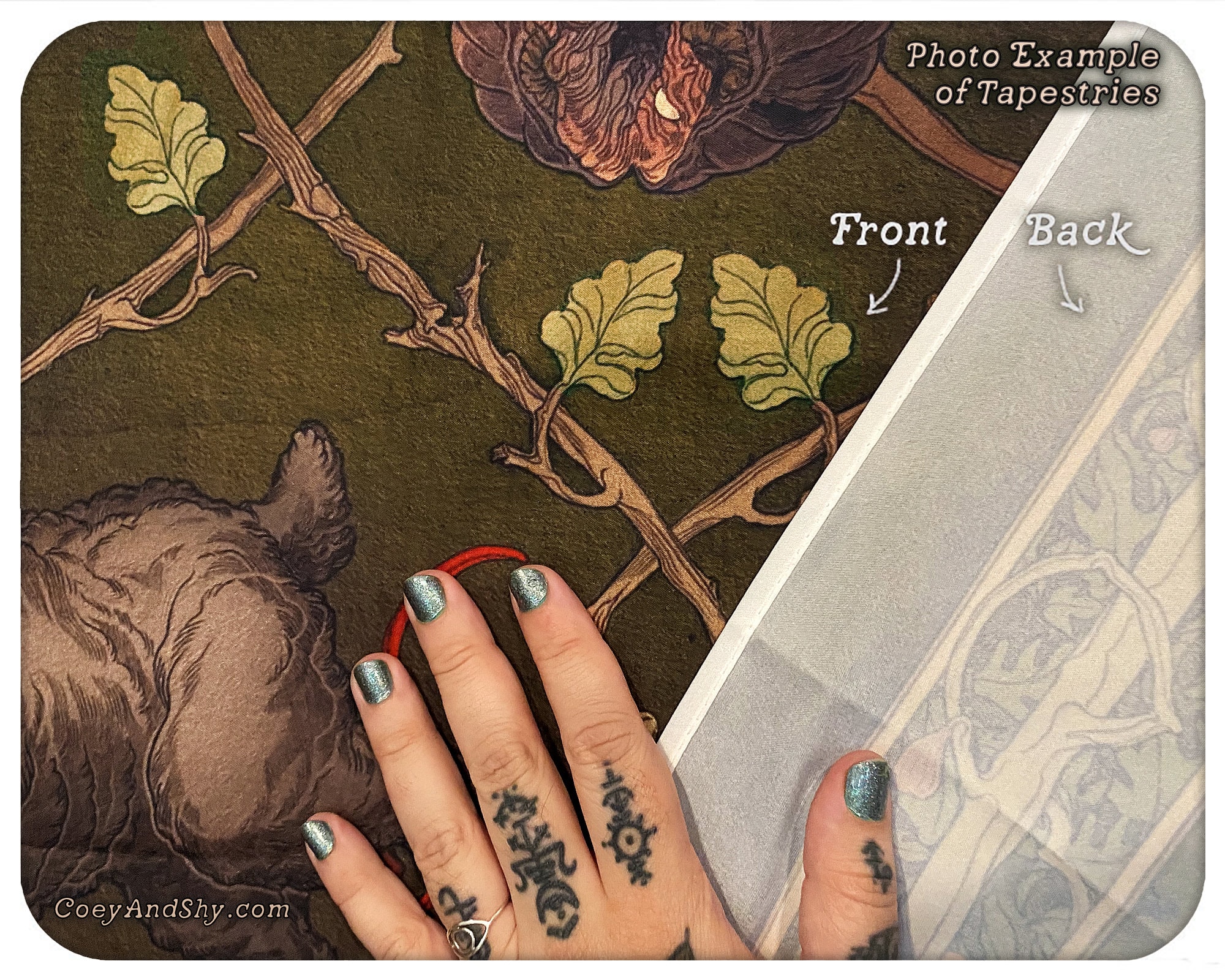 Coey: Tapestry Series (prints, Tapestries) - Etsy