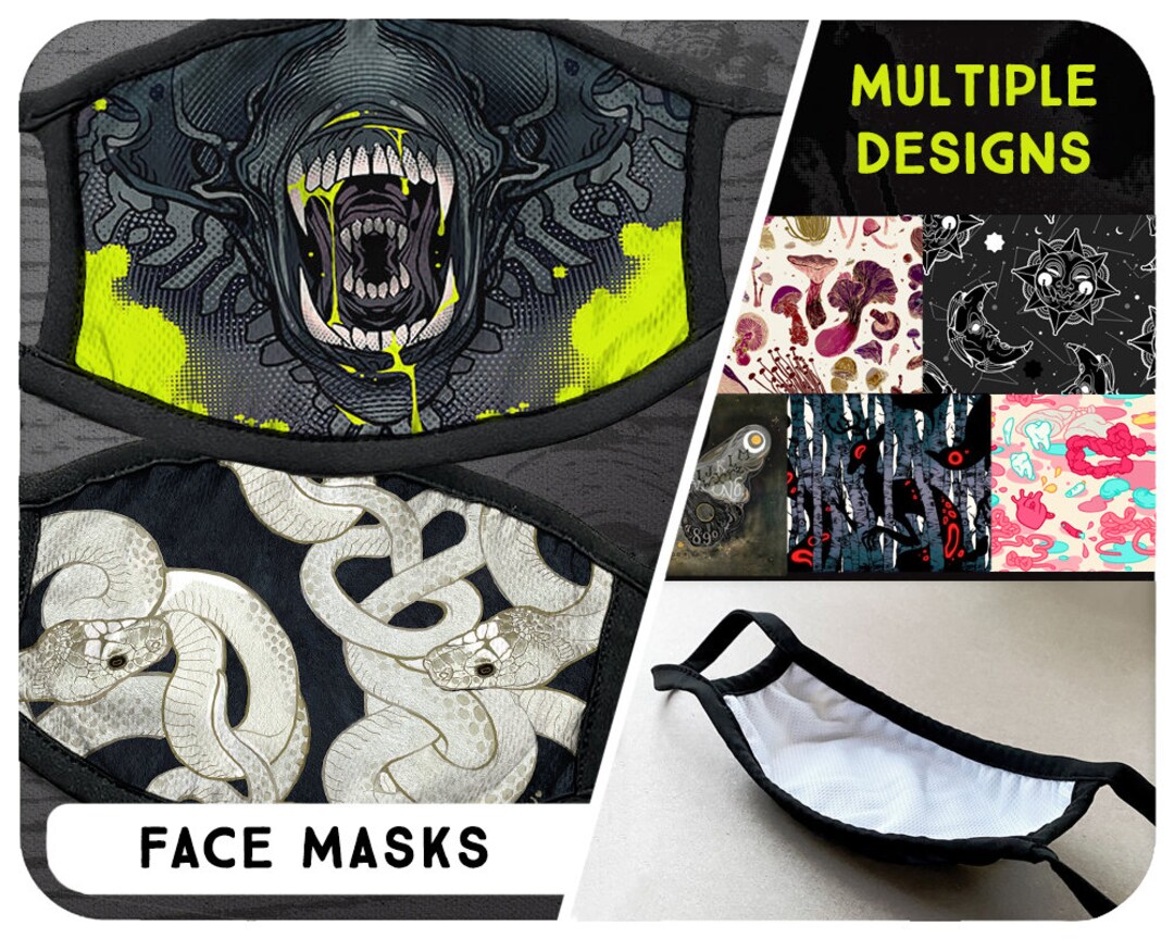 Coey & Shy: Face Masks With Pocket - Etsy