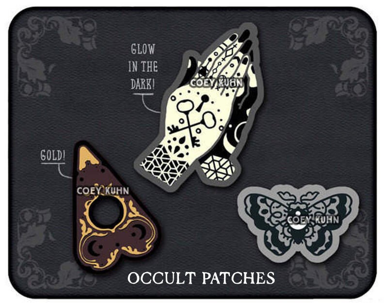 Coey: Occult, Sacred Geometry, and Alchemy Patches - Etsy