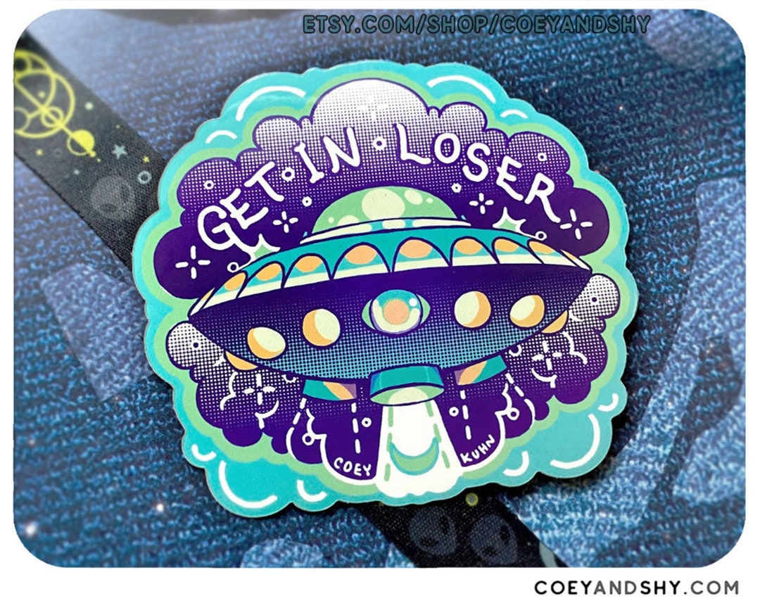 Coey: Get In Loser (Sticker) - Etsy Österreich