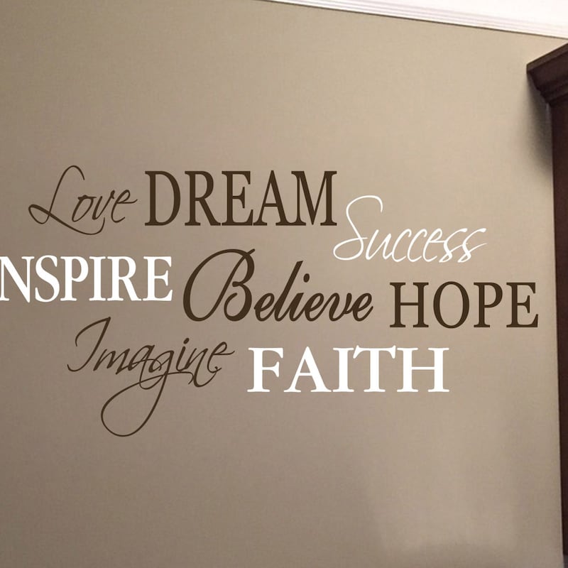 Inspire Word Art - Etsy