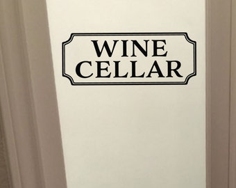 Wine Cellar Door | Etsy