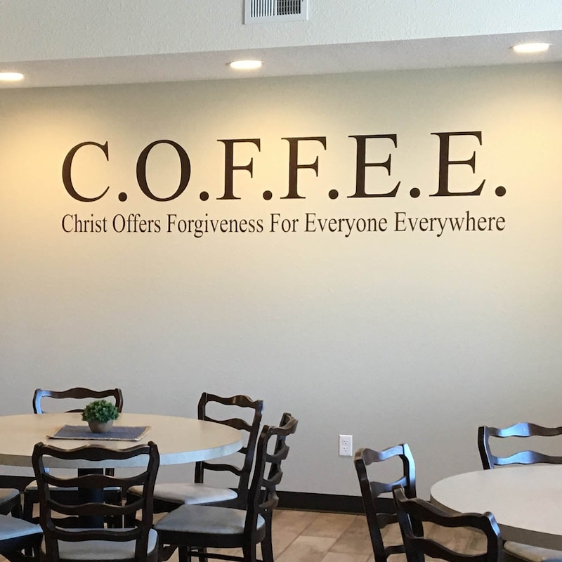 Coffee Christ Sign - Etsy