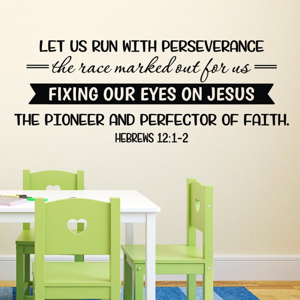 Hebrews 12 1 - Etsy