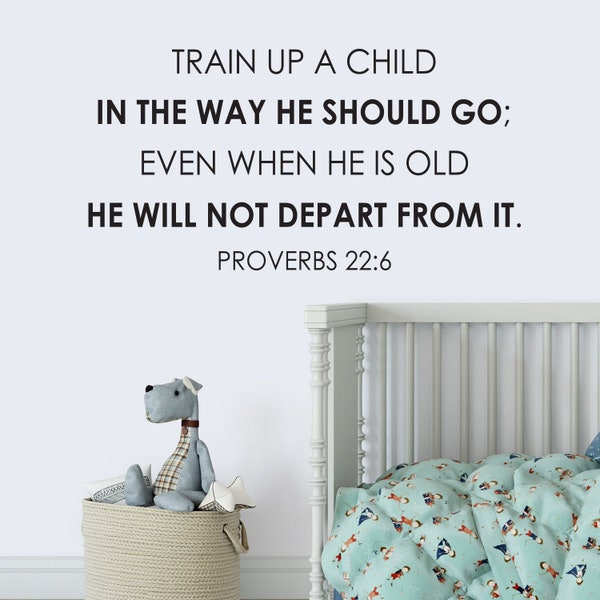 Proverbs 22 6 - Etsy