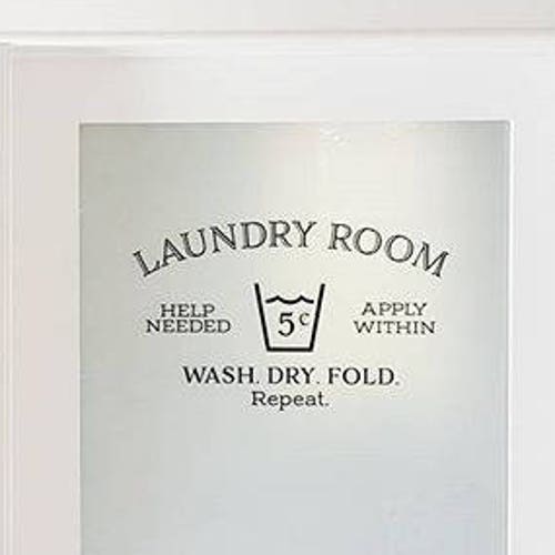 Laundry Basket Decals Set of 7 Vinyl Labels for Sorting | Etsy