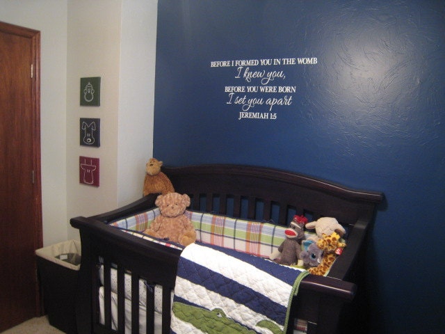 Vinyl Wall Words Scripture Bible Verse Vinyl jeremiah - Etsy