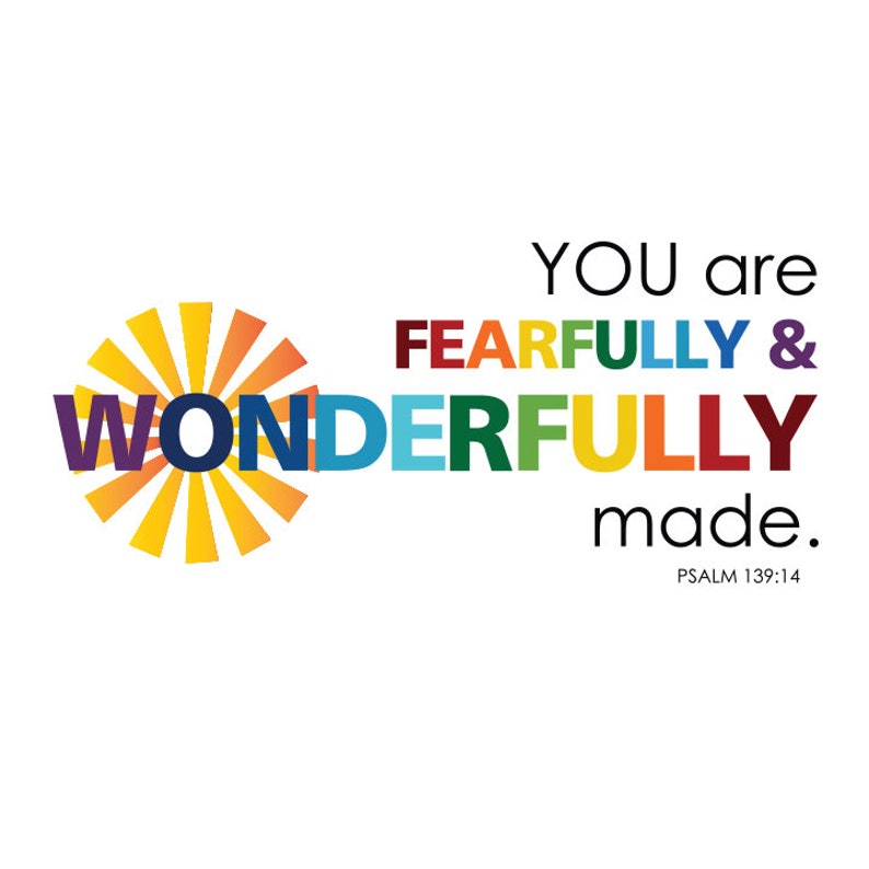 You Are Fearfully and Wonderfully Made, Handmade, Psalm 139:14, Psalms ...