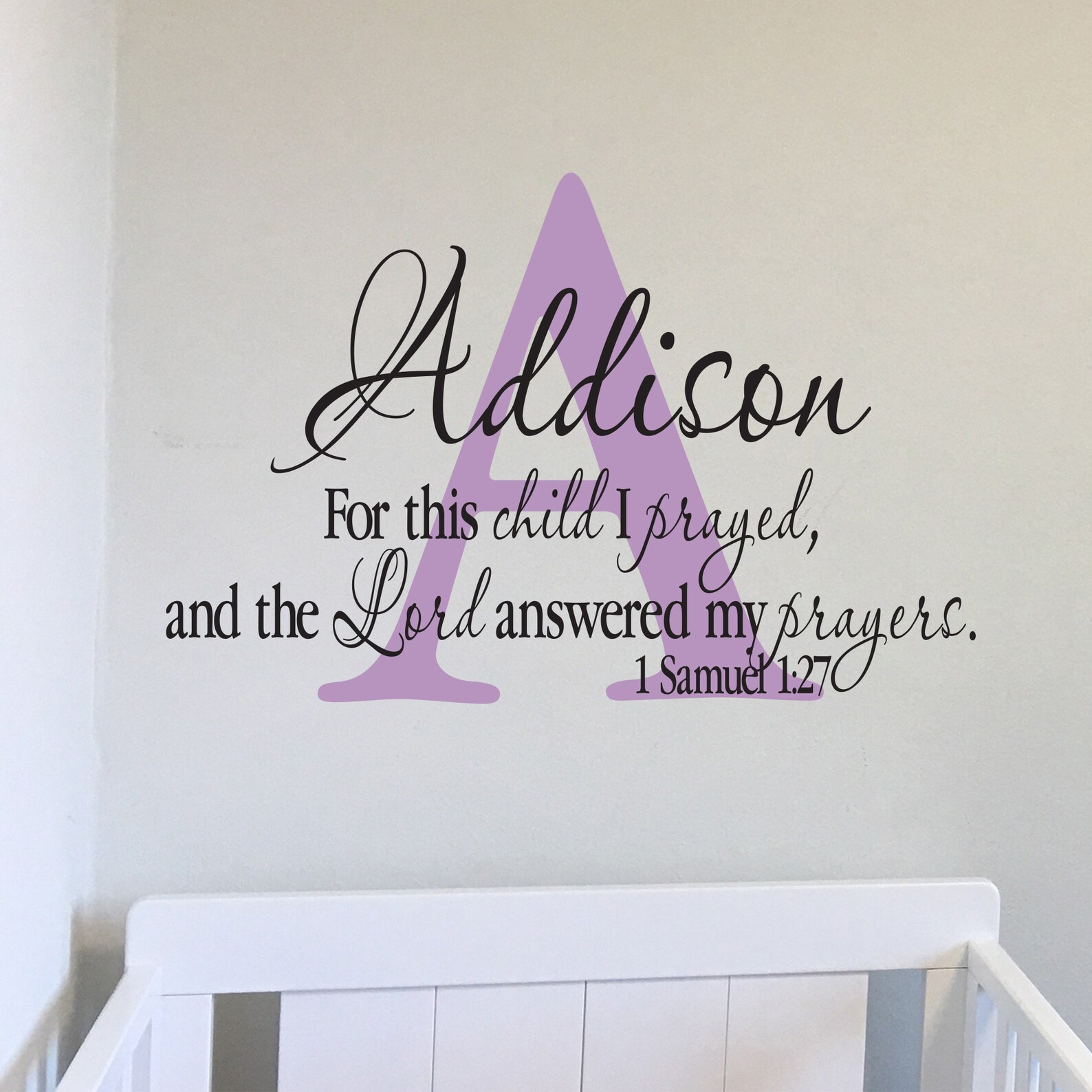 Monogram Personalized Scripture Bible Wall Art 1 Samuel - Etsy