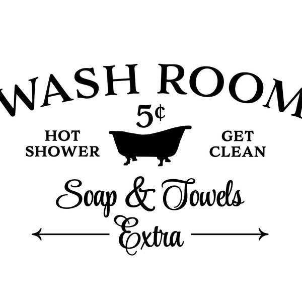 Hot Baths Sign - Etsy