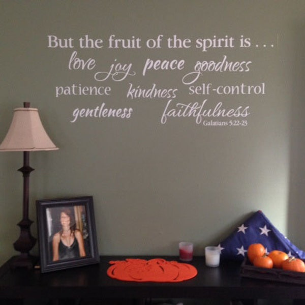 Lettering Fruit of the Spirit - Etsy