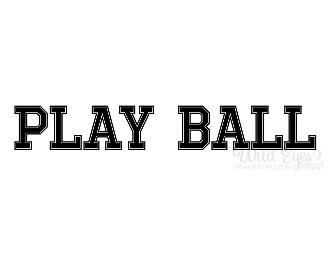 Play Ball, Sports Room, Baseball, Football, Basketball, Varsity ...