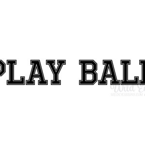 Play Ball, Sports Room, Baseball, Football, Basketball, Varsity ...