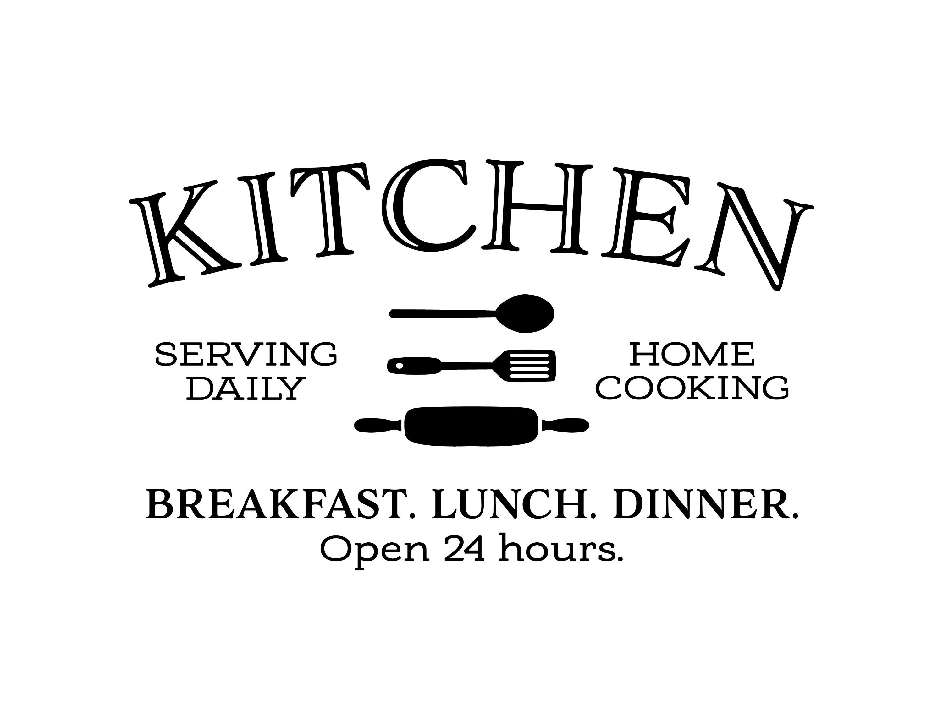 Kitchen serving daily home cooking breakfast lunch dinner | Etsy