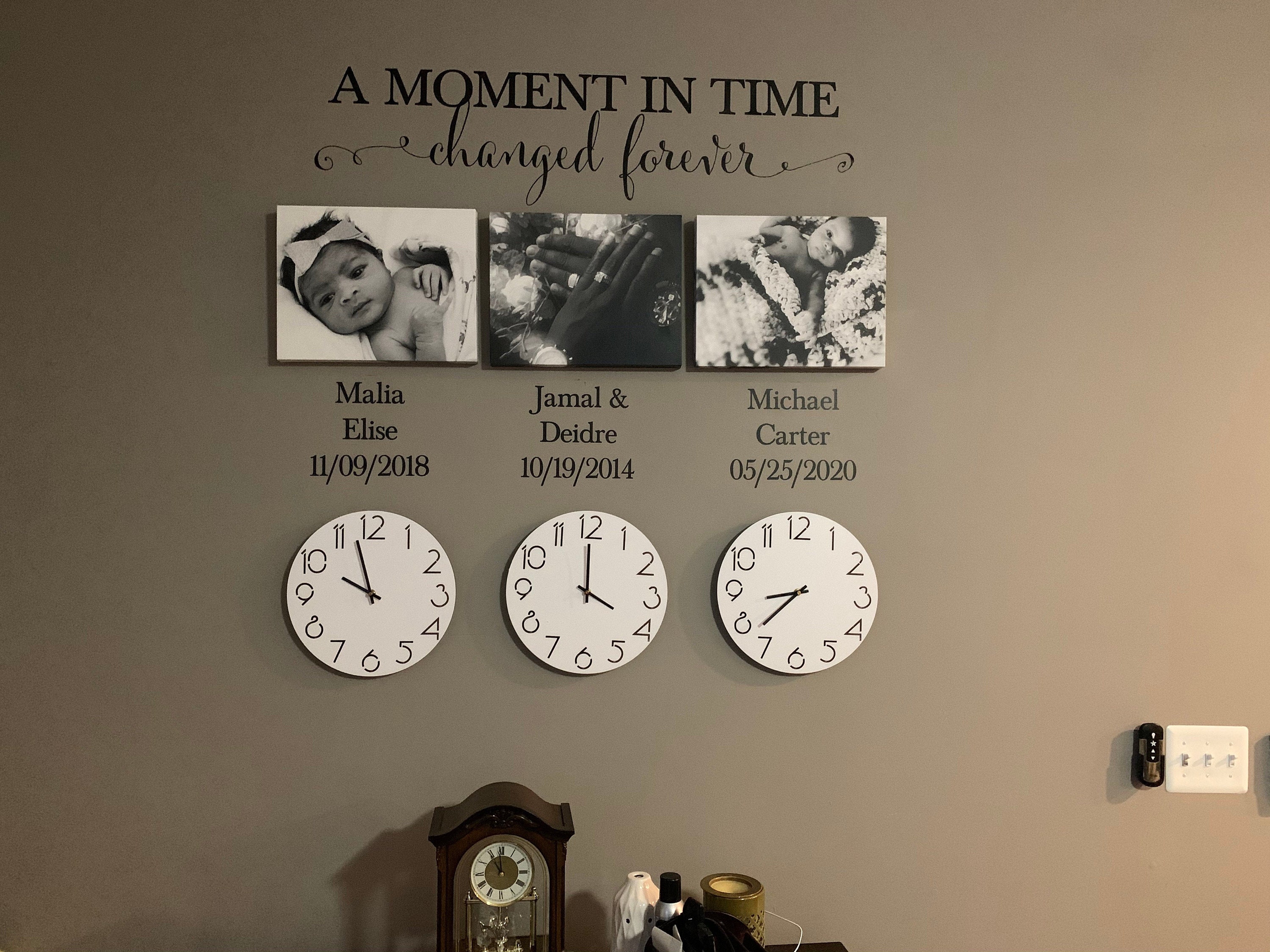 A Moment in Time Changed Forever Photo Picture Wall Vinyl Wall - Etsy ...