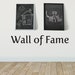 Wall of Fame, Removable Vinyl Wall Decal, Living Room Decor, Photo Wall ...