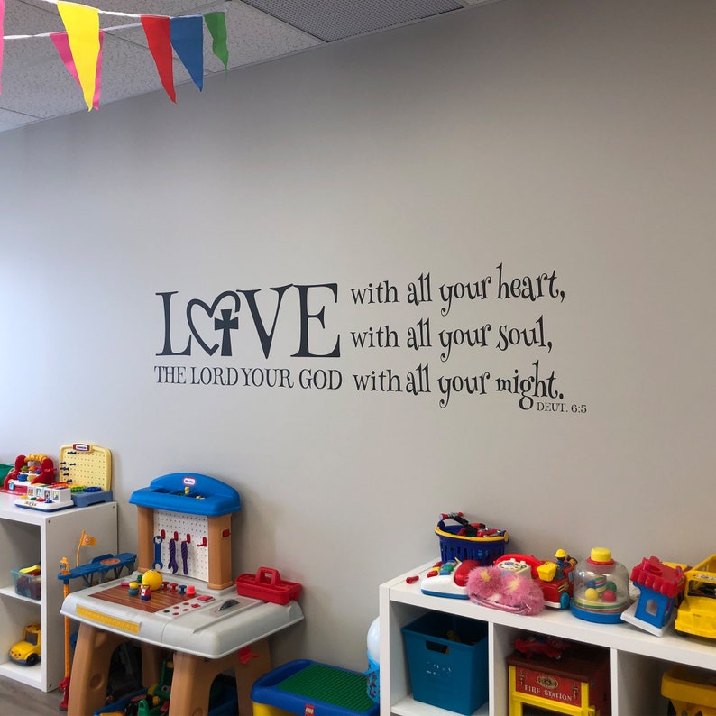 Deuteronomy 6:5 Love the Lord Your God With All Your Heart - Etsy Canada