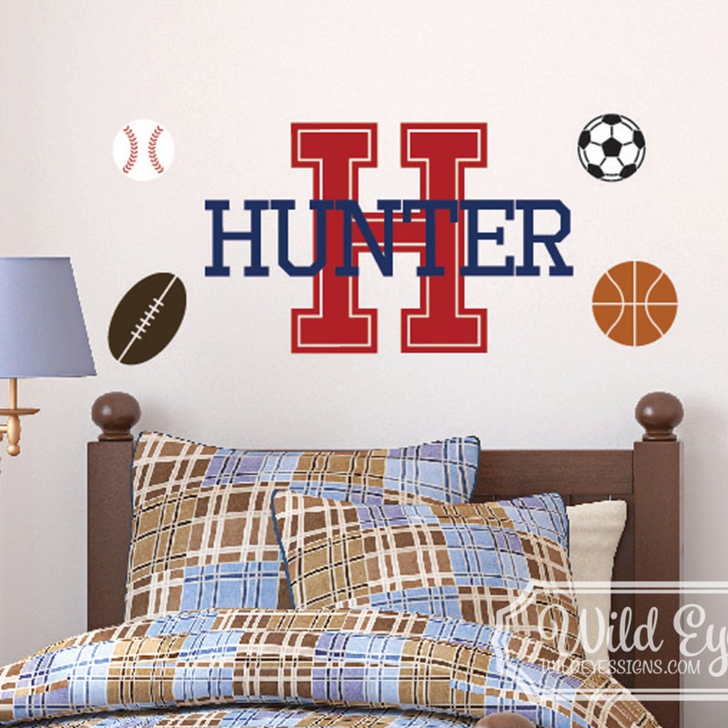 Sports Wall Stickers - Etsy