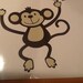 Monogram Personalized Name and Initial Cute Monkey Vinyl - Etsy