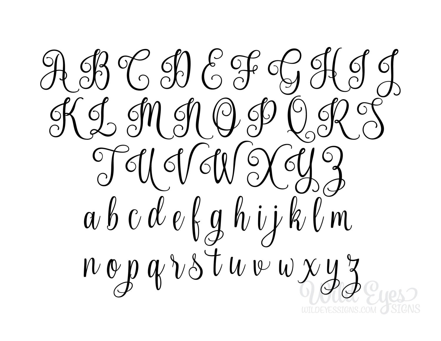 Monogram Wall Decal, Nursery Name, Initial and Name Monogram Vinyl ...