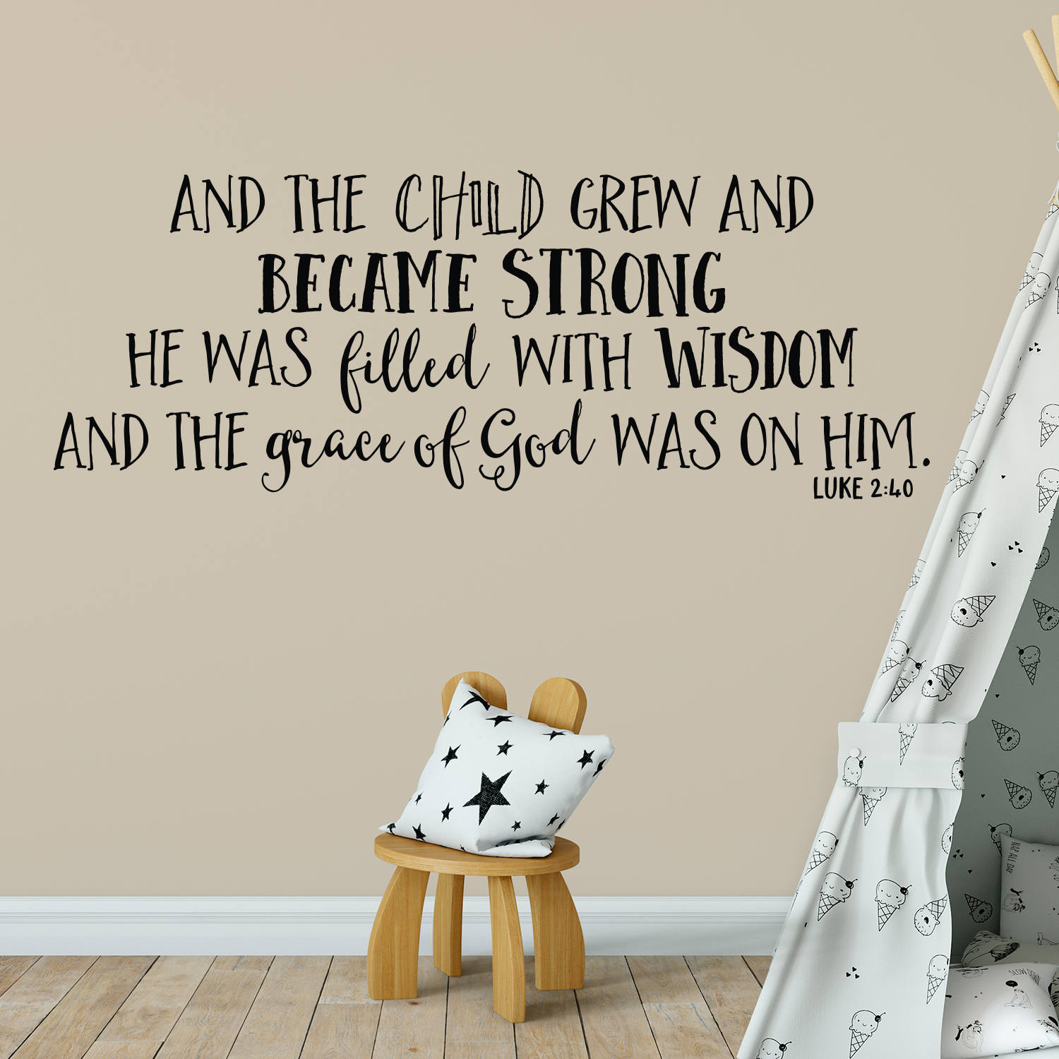 Luke 2:40, the Child Grew and Became Strong, Wisdom, Grace of God, Teen ...