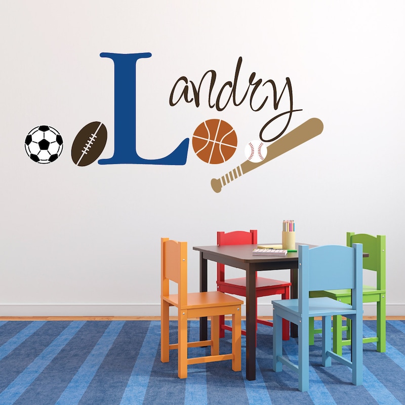 Sport Wall Decals - Etsy