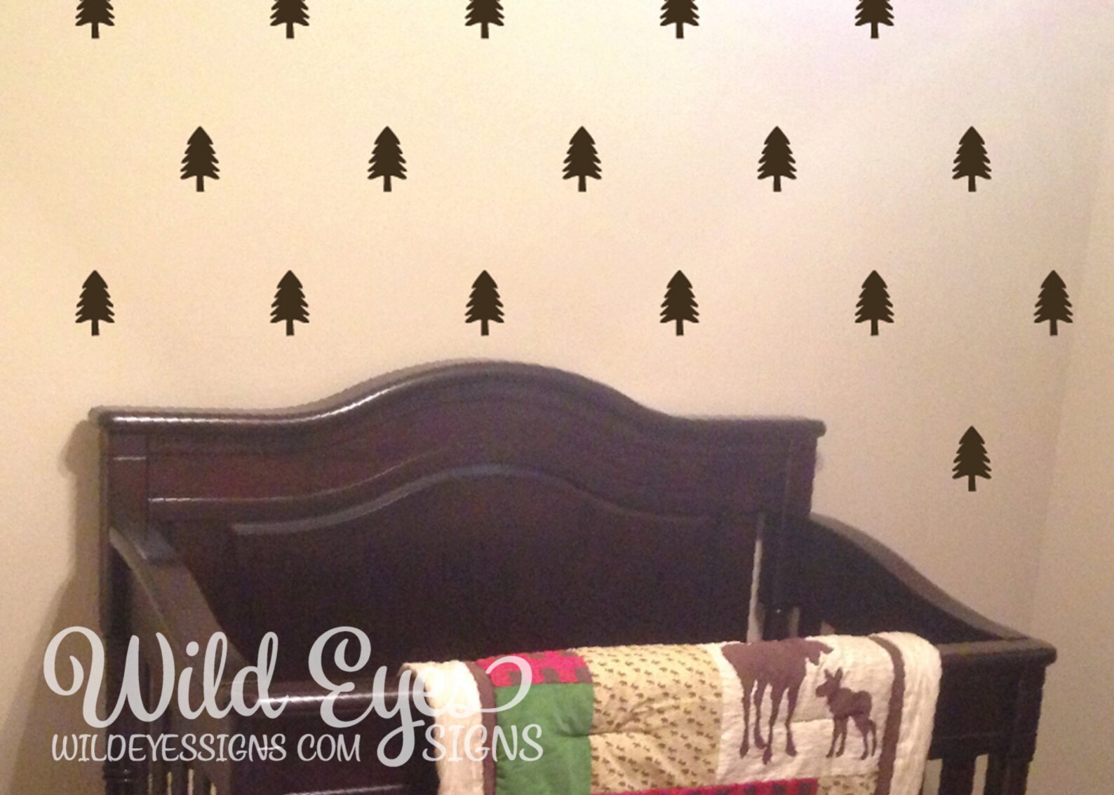 Tree Woodland Theme Wall Decals Vinyl Nursery Toddler Room - Etsy Canada