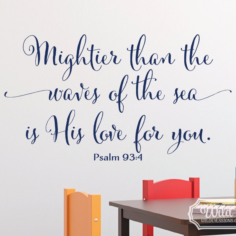Psalm 93 4 - Etsy