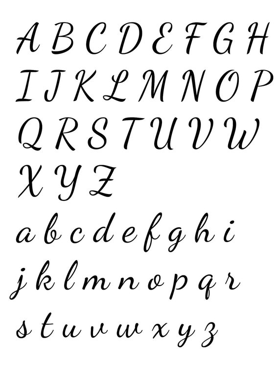 Zebra Victoria Name Lettering