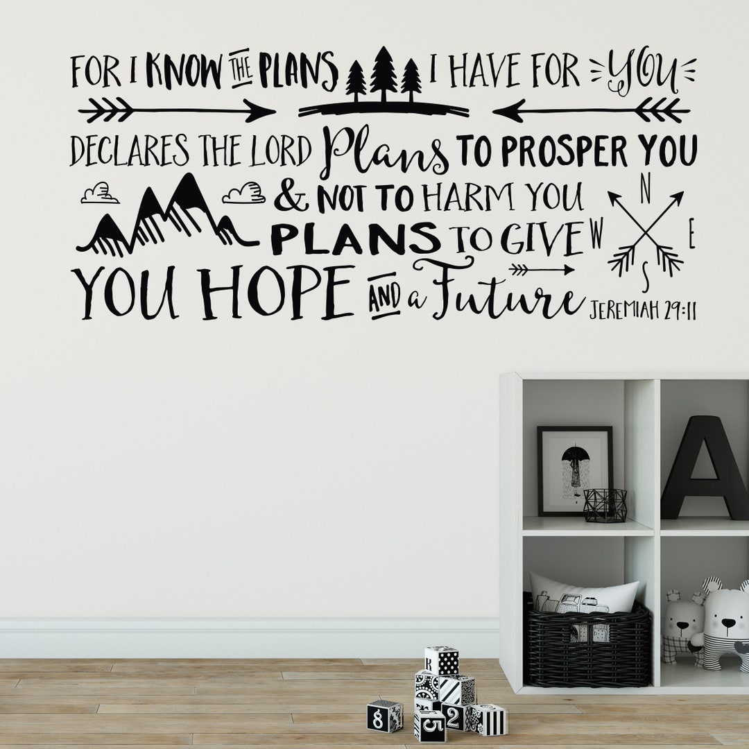 For I Know the Plans I Have for You, Explorer Nursery, Arrows ...