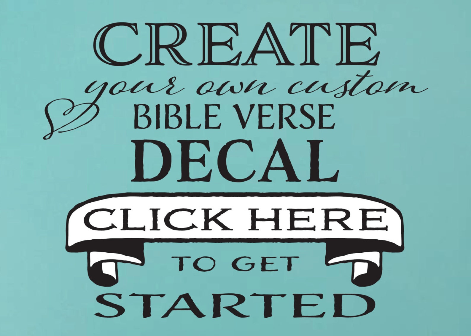 Custom Bible Verse Wall Decals Create Your Own Custom Vinyl - Etsy