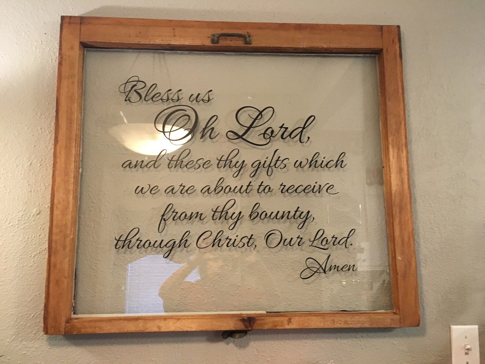 Kichen Blessing-dining Room Blessing Vinyl Wall Decor-bless - Etsy