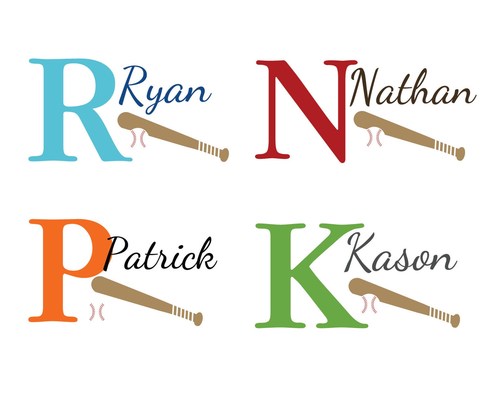 Monogram Sport Theme Baseball Sport Theme Nursery Little | Etsy