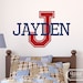 Monogram Sport Theme Baseball Soccer Basketball Football Varsity ...