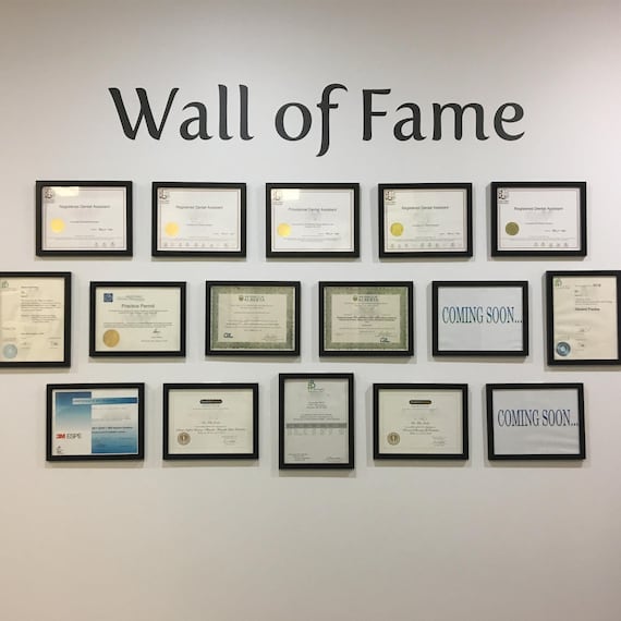 Wall Of Fame Design