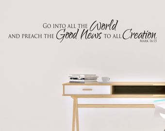 Go Into the World | Etsy