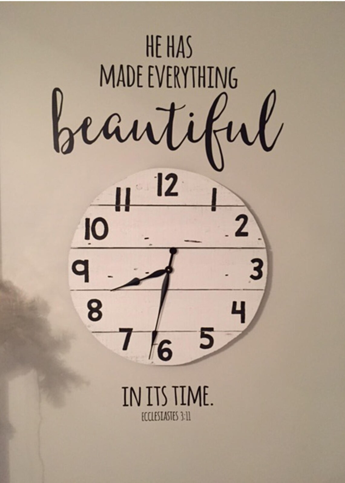 Ecclesiastes 3:11 He Has Made Everything Beautiful in Its - Etsy Canada