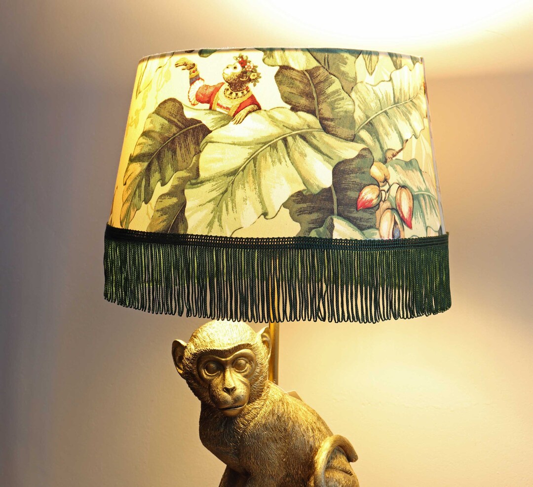 Lampenschirm boho Monkey - Etsy
