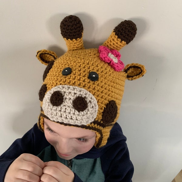 Giraffe Hat - Etsy