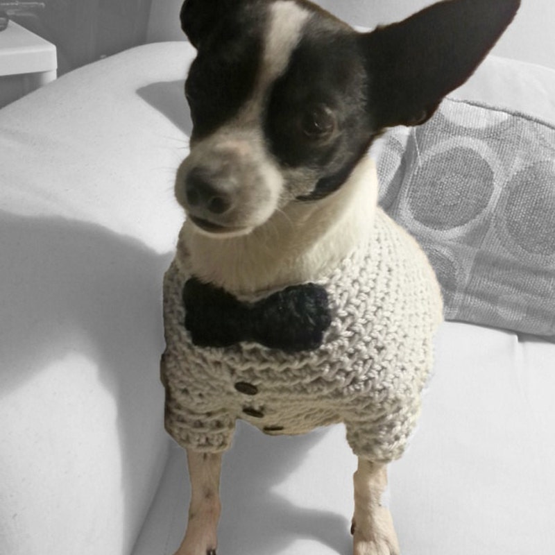 Crochet Tuxedo - Etsy