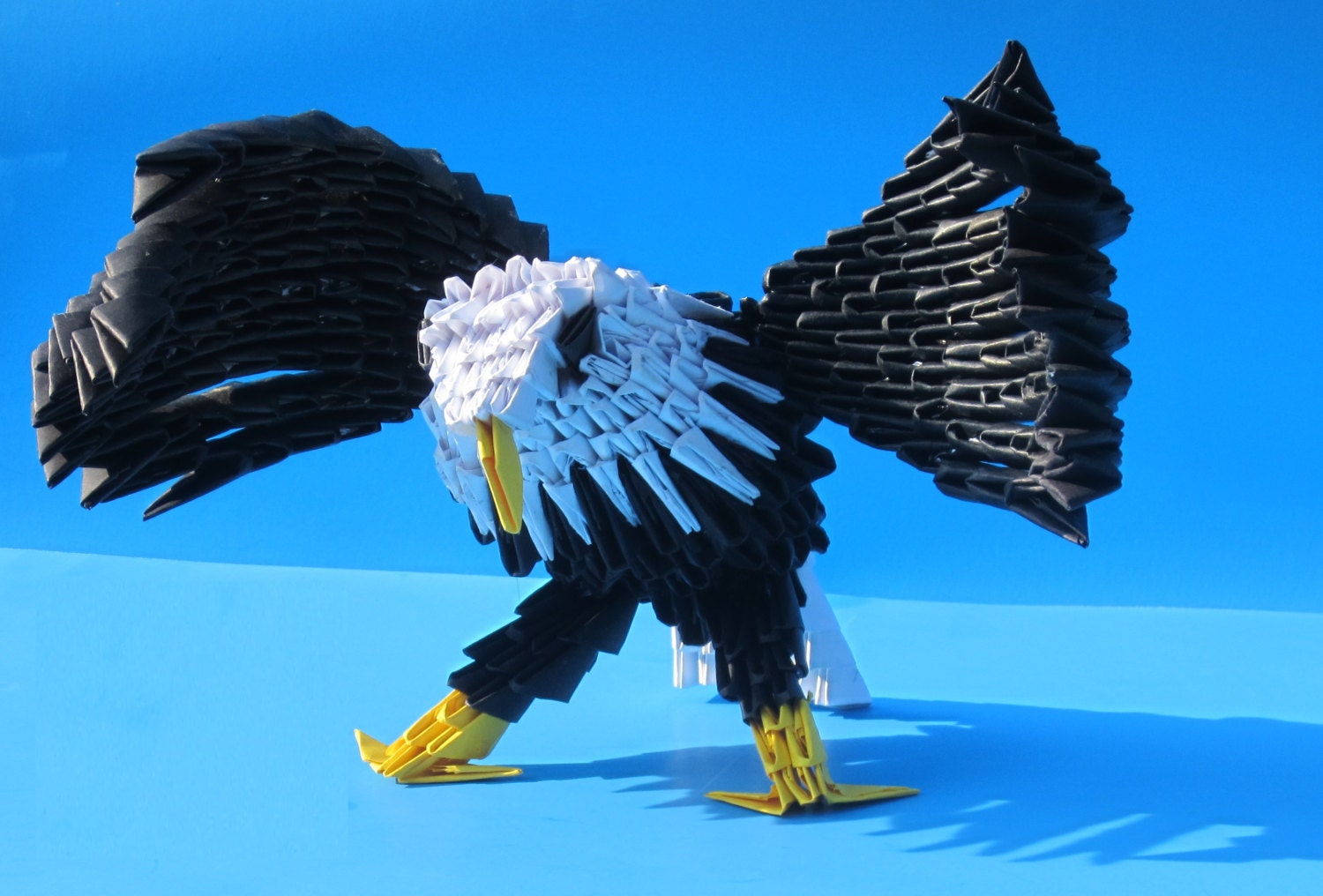 3D Origami Majestic Eagle - Etsy