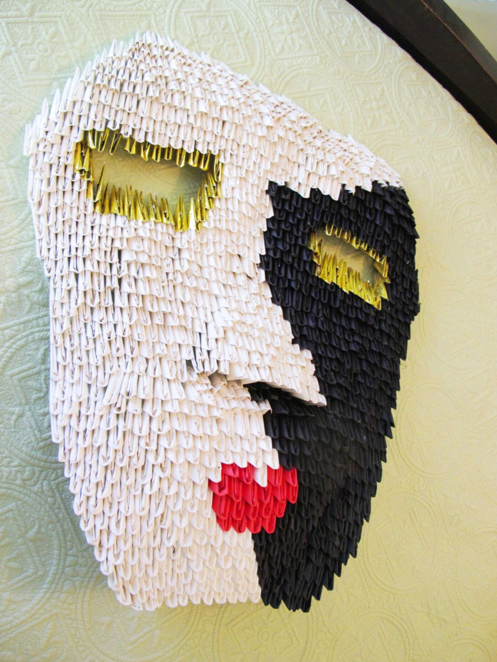 3D Origami Mask - Etsy