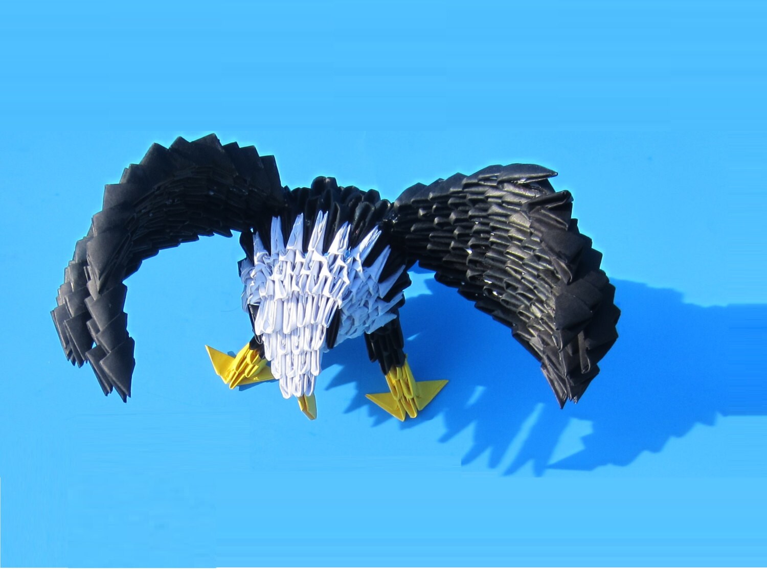 3D Origami Majestic Eagle - Etsy
