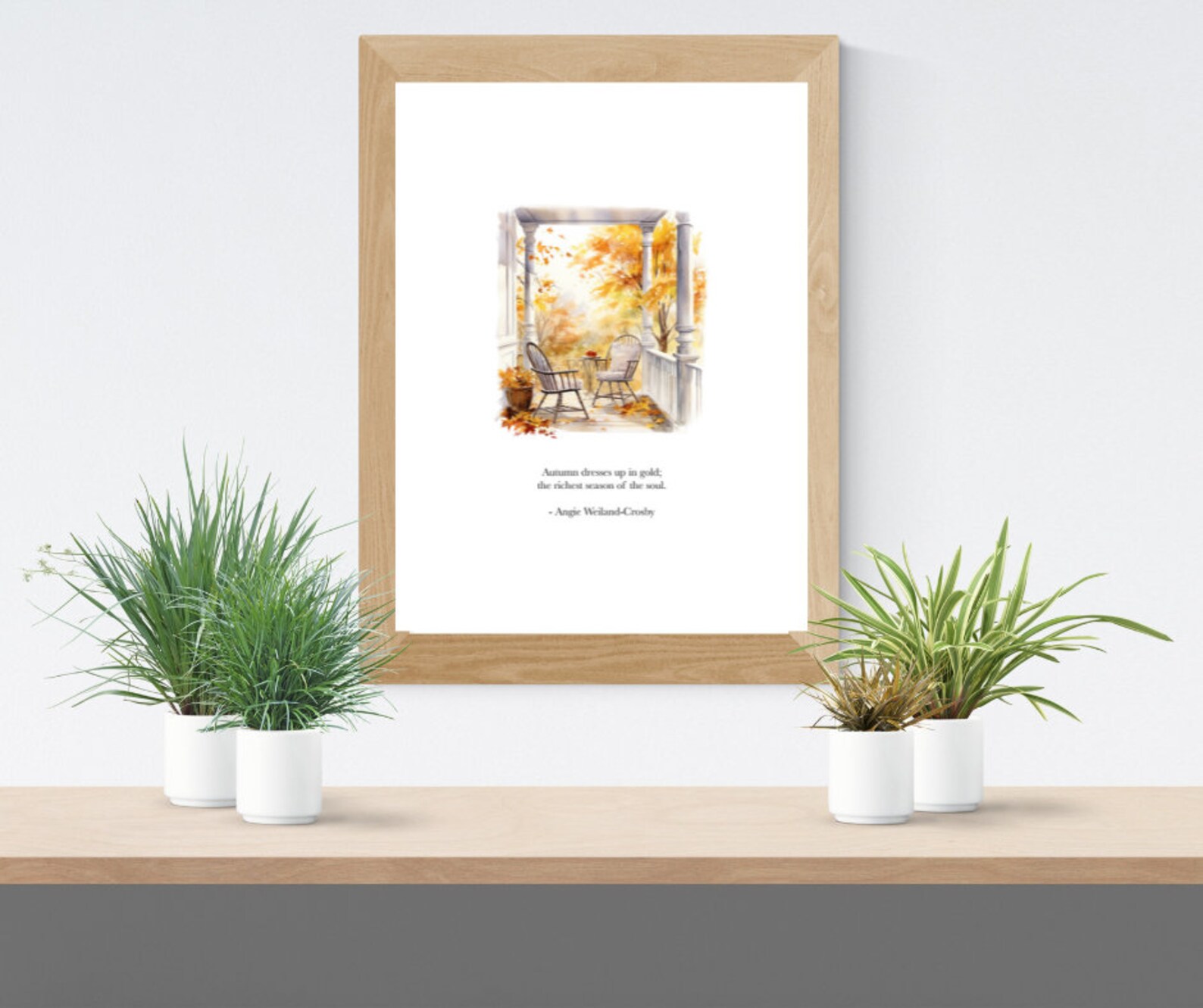 Front Porch Fall Printable Set of 5 - Etsy