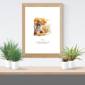 Front Porch Fall Printable Set of 5 - Etsy