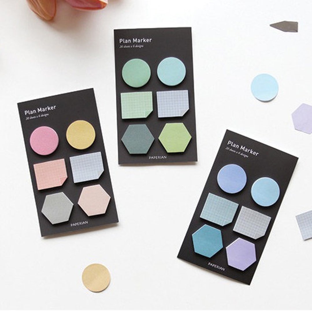 Small Sticky Notes Set for Monthly and Weekly Plan Cute Memo - Etsy